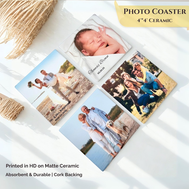 Photo Gifts Set in Glass - 60+ Gift Ideas for 2025