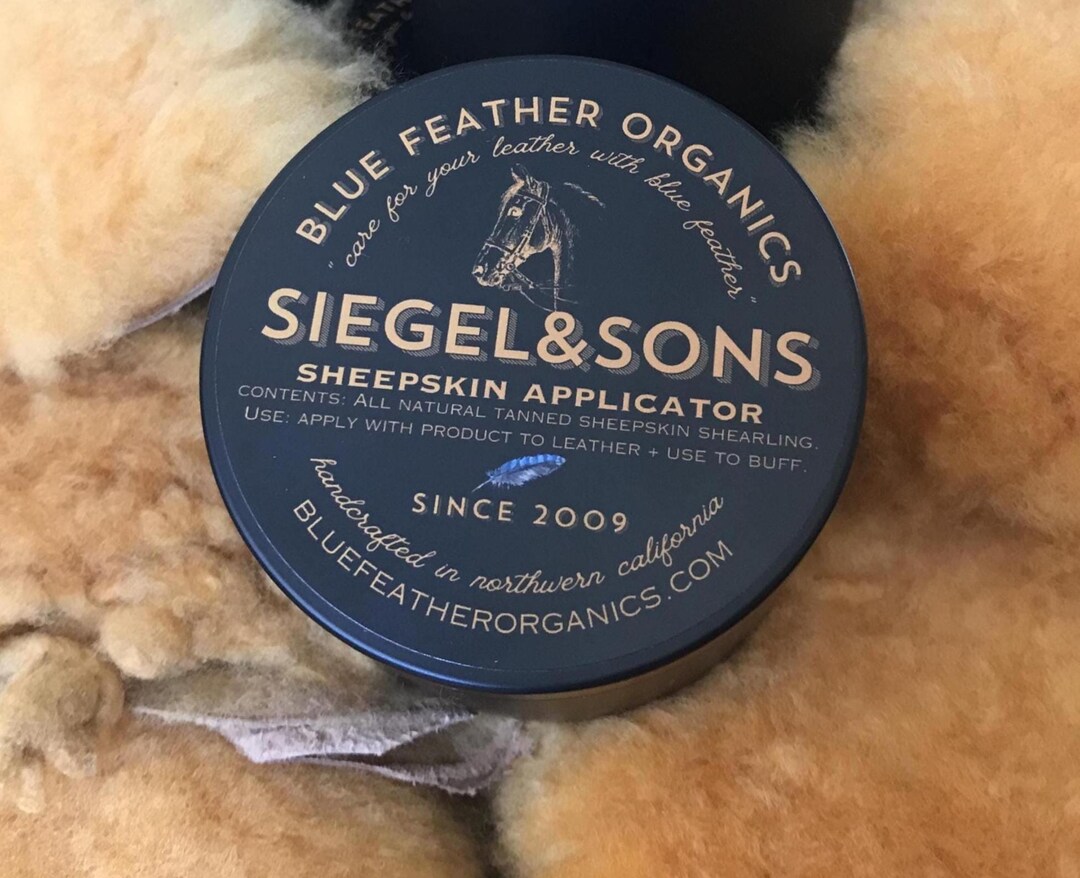 SIEGEL & SONS Sheepskin Shearling Wool Applicator - Etsy