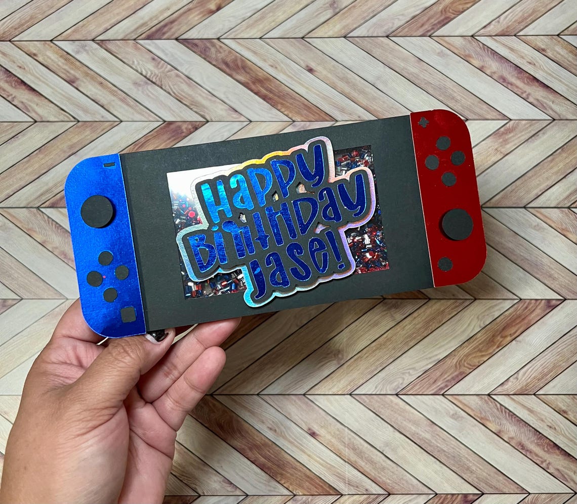 Birthday Video Game Controller Gift Card Money Holder | Video Game ...
