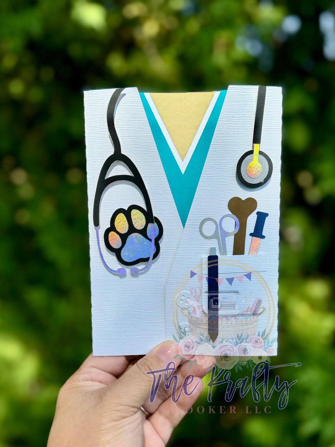 Veterinarian Gift Card Money Holder | Vet Appreciation Gift | Thank You ...