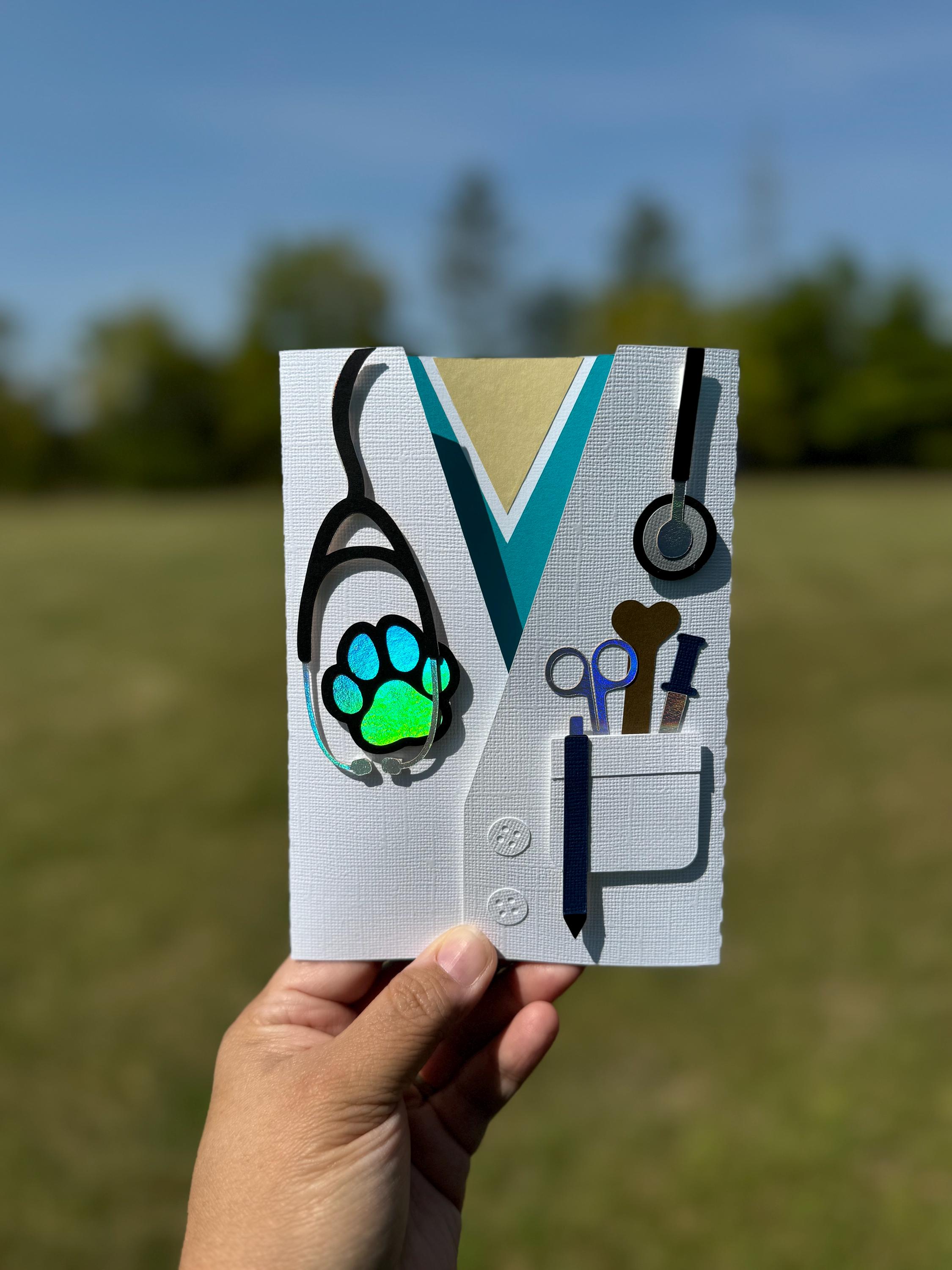 Veterinarian Gift Card Money Holder | Vet Appreciation Gift | Thank You ...