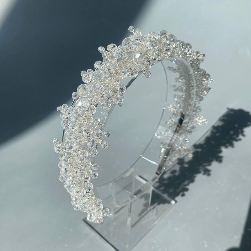 Beaded Tiara - Etsy