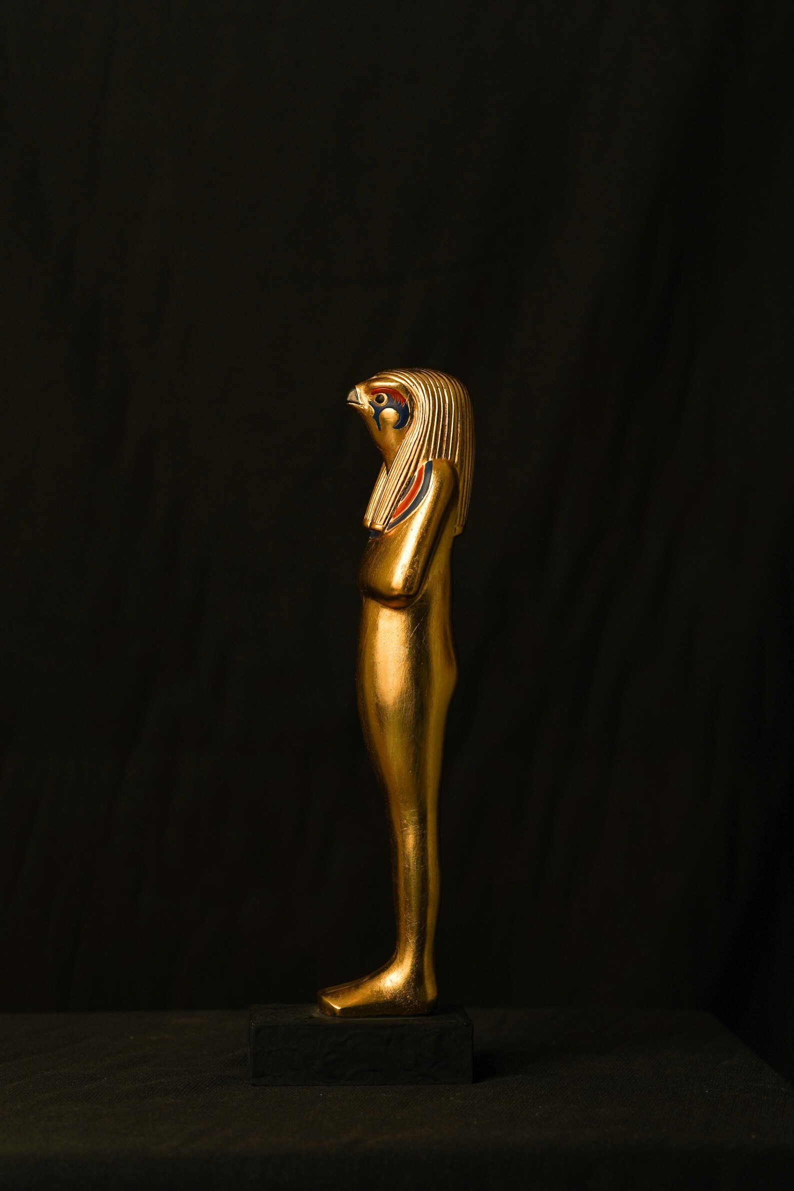 Golden Horus Statue, Egyptian God Replica - Etsy