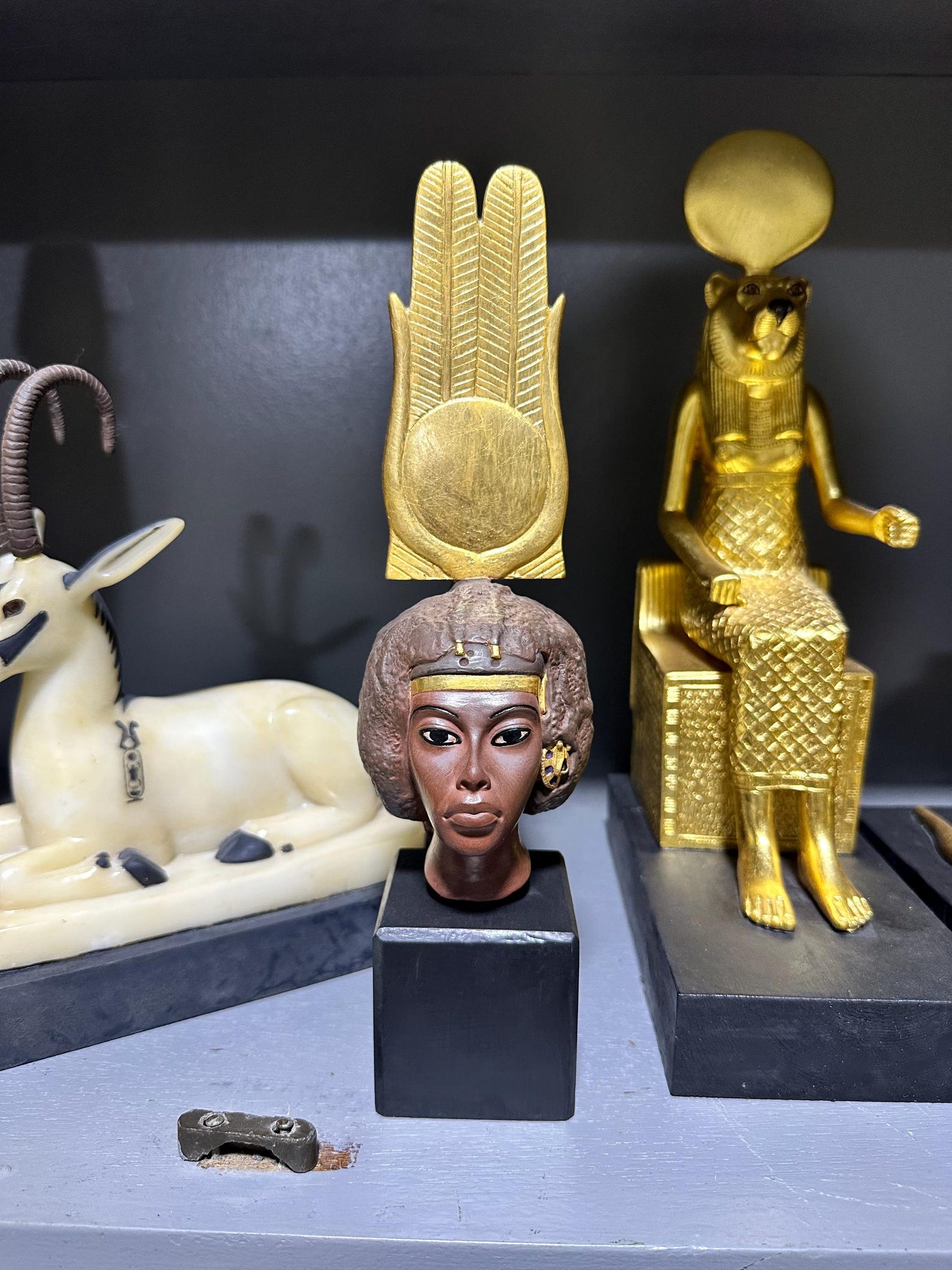 Hand-carved Queen Tiye Replica Statue, Egyptian Art - Etsy