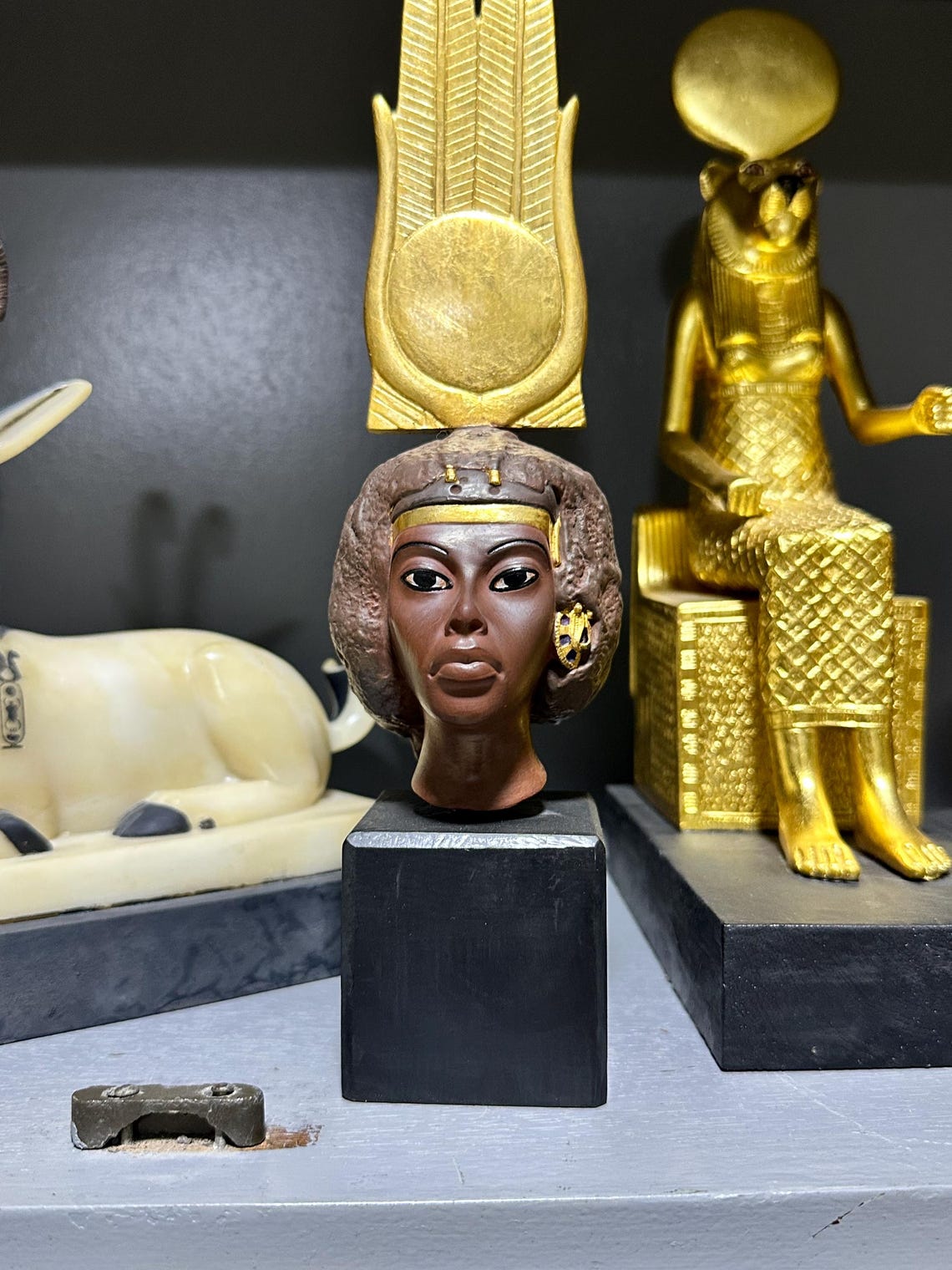 Hand-carved Queen Tiye Replica Statue, Egyptian Art - Etsy