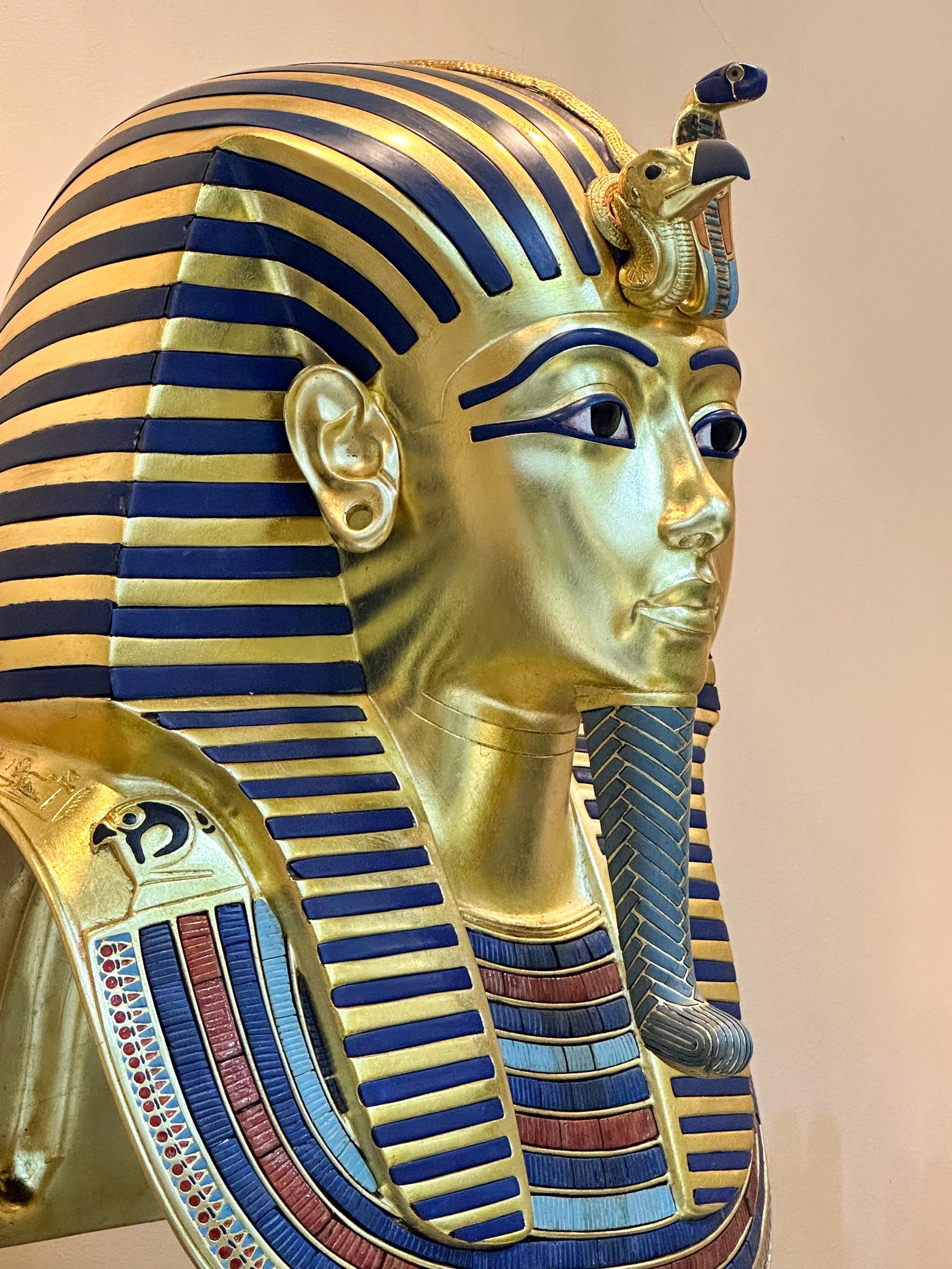 The Mask of King Tutankhamun Original Size. - Etsy