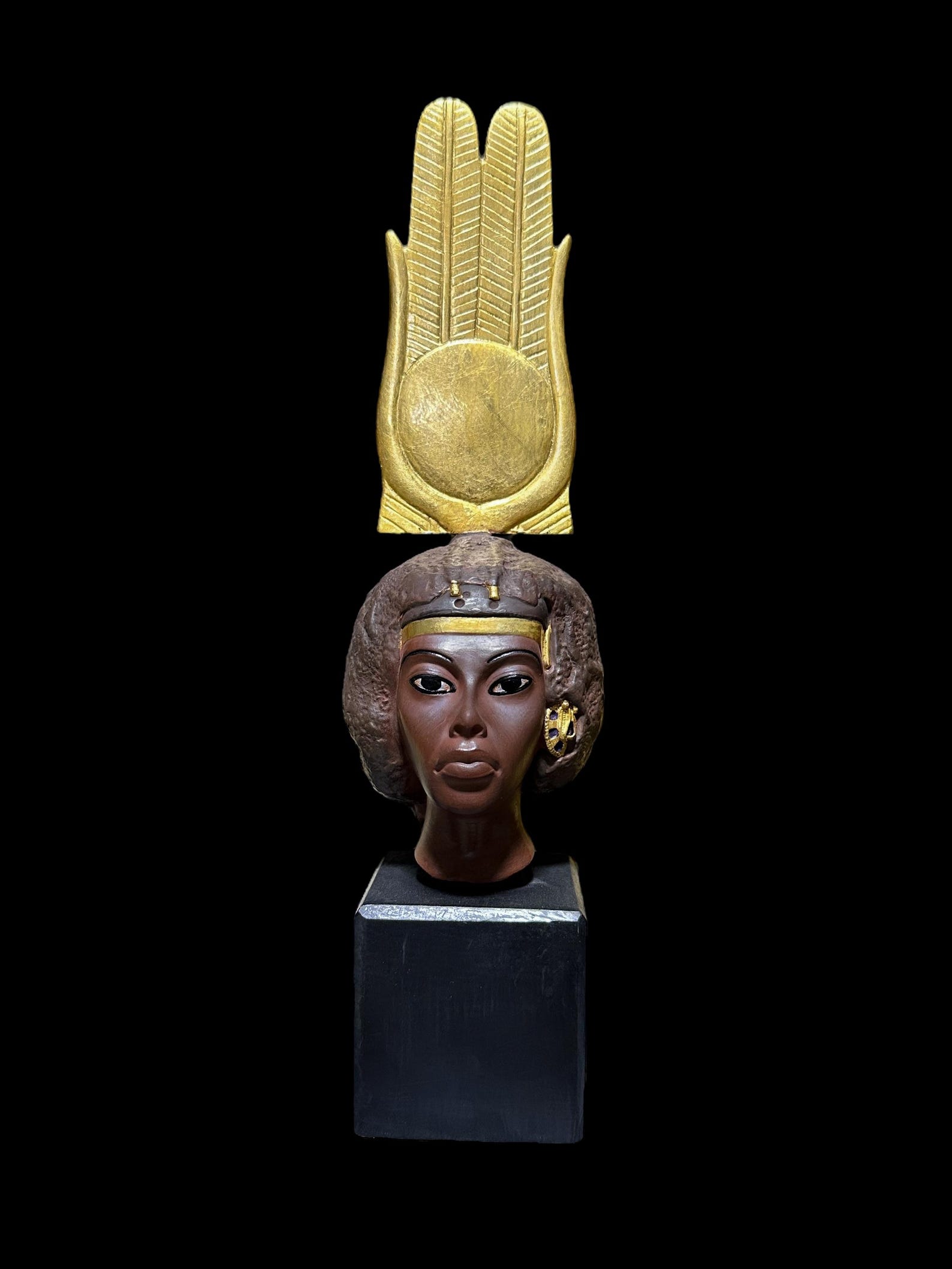 Hand-carved Queen Tiye Replica Statue, Egyptian Art - Etsy