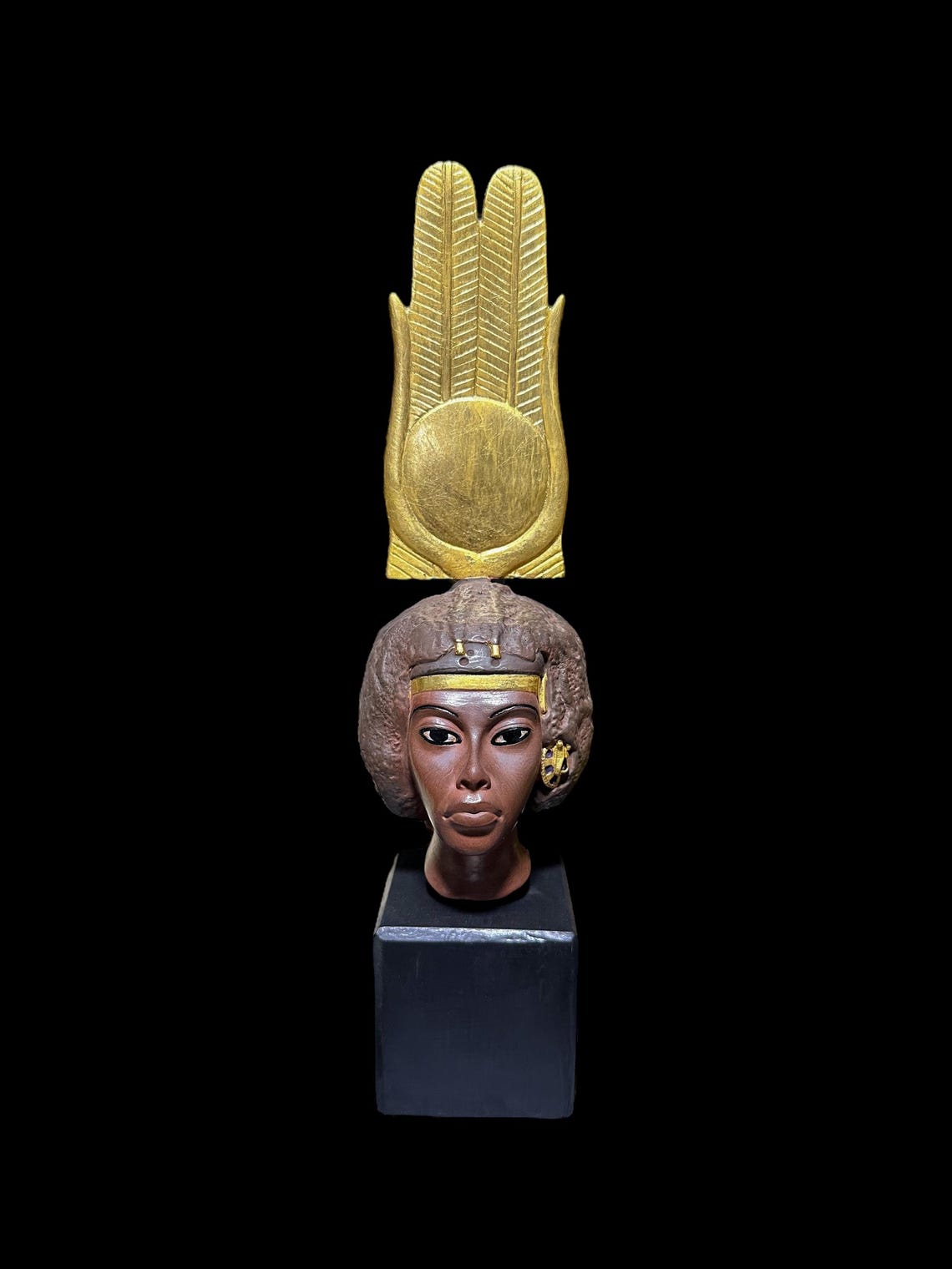 Hand-carved Queen Tiye Replica Statue, Egyptian Art - Etsy