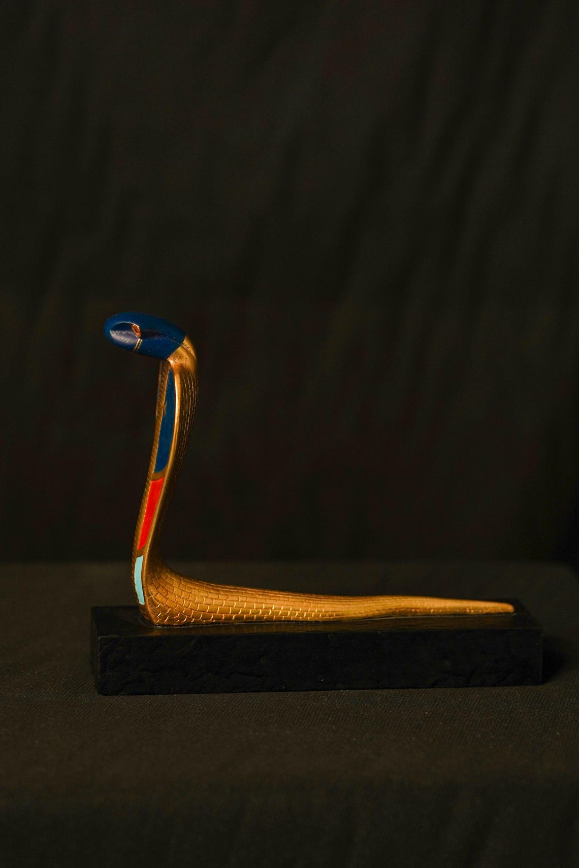 Golden Uraeus of Senusret II, Egyptian Cobra Uraeus - Etsy