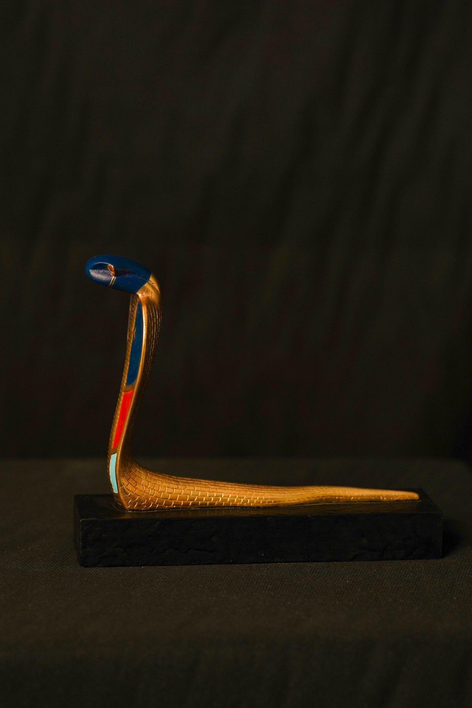 Golden Uraeus of Senusret II, Egyptian Cobra Uraeus - Etsy