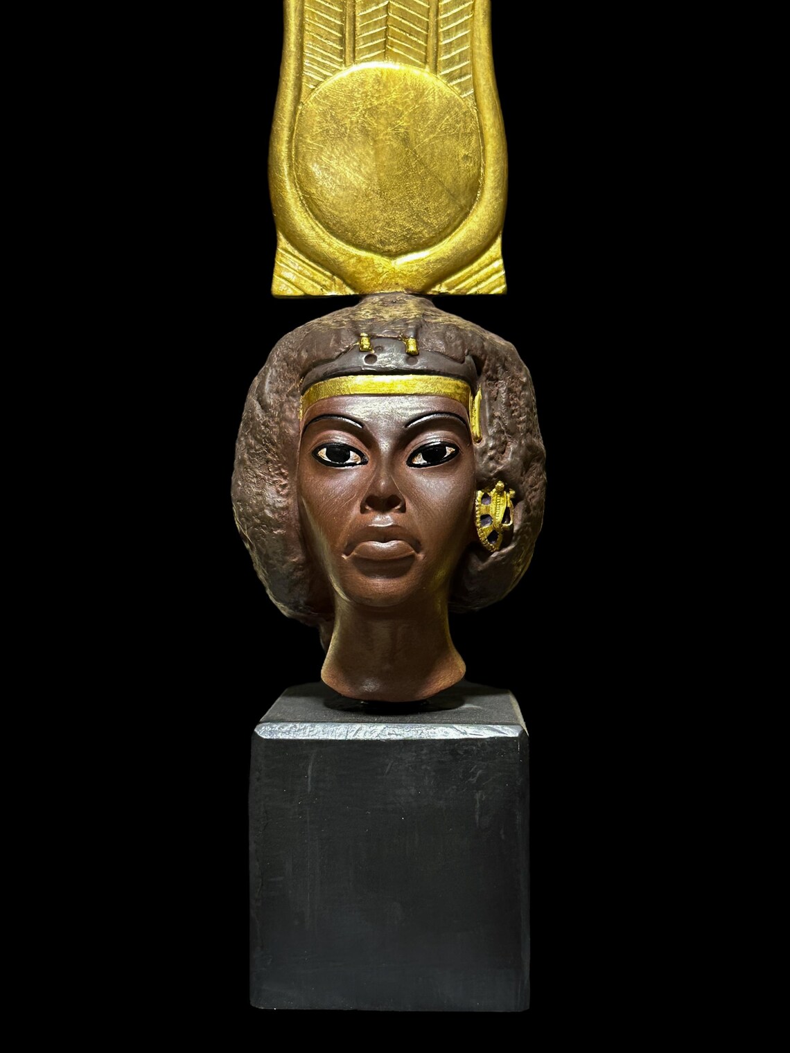 Hand-carved Queen Tiye Replica Statue, Egyptian Art - Etsy