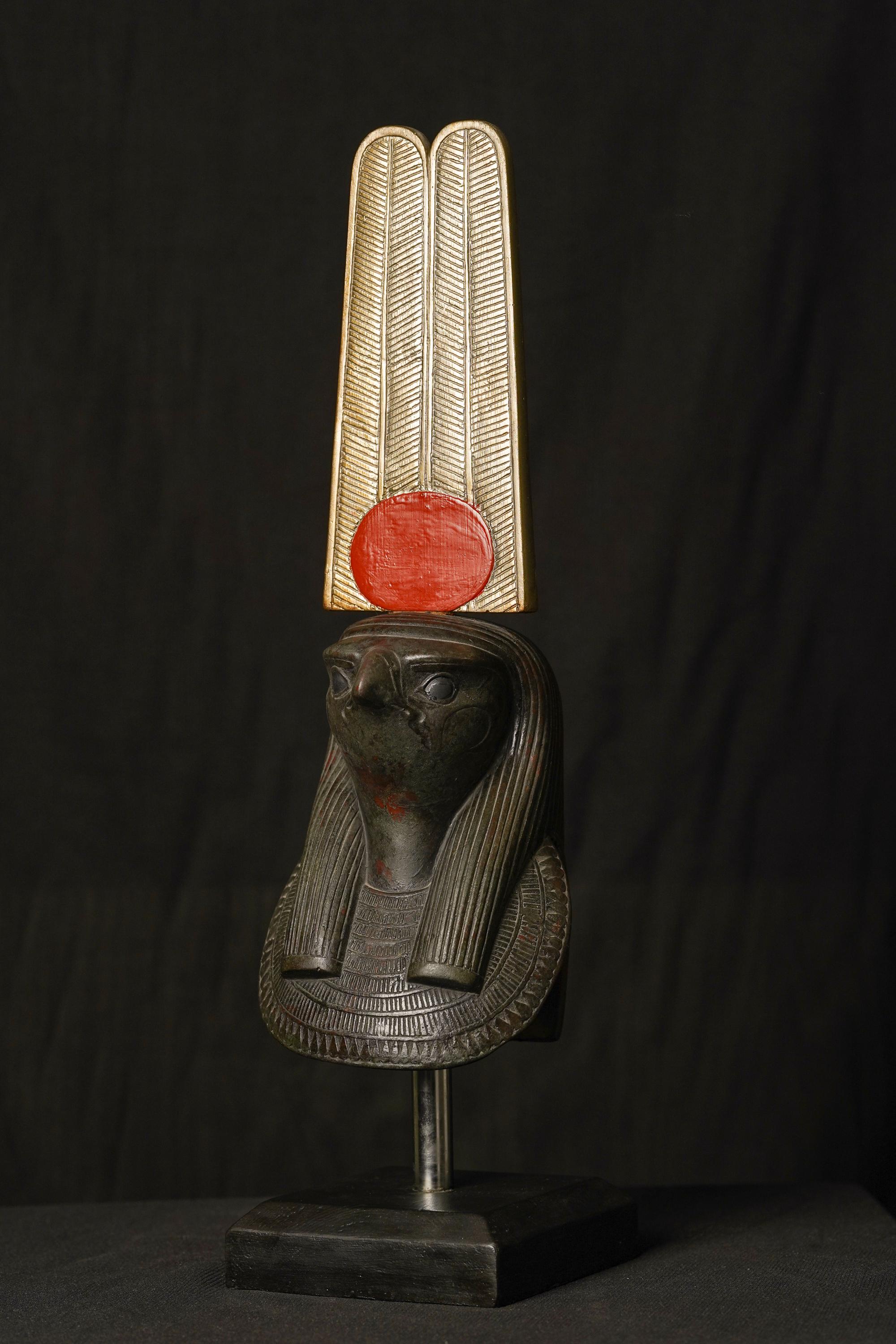 Egyptian God Ra Statue, Museum Replica Piece - Etsy