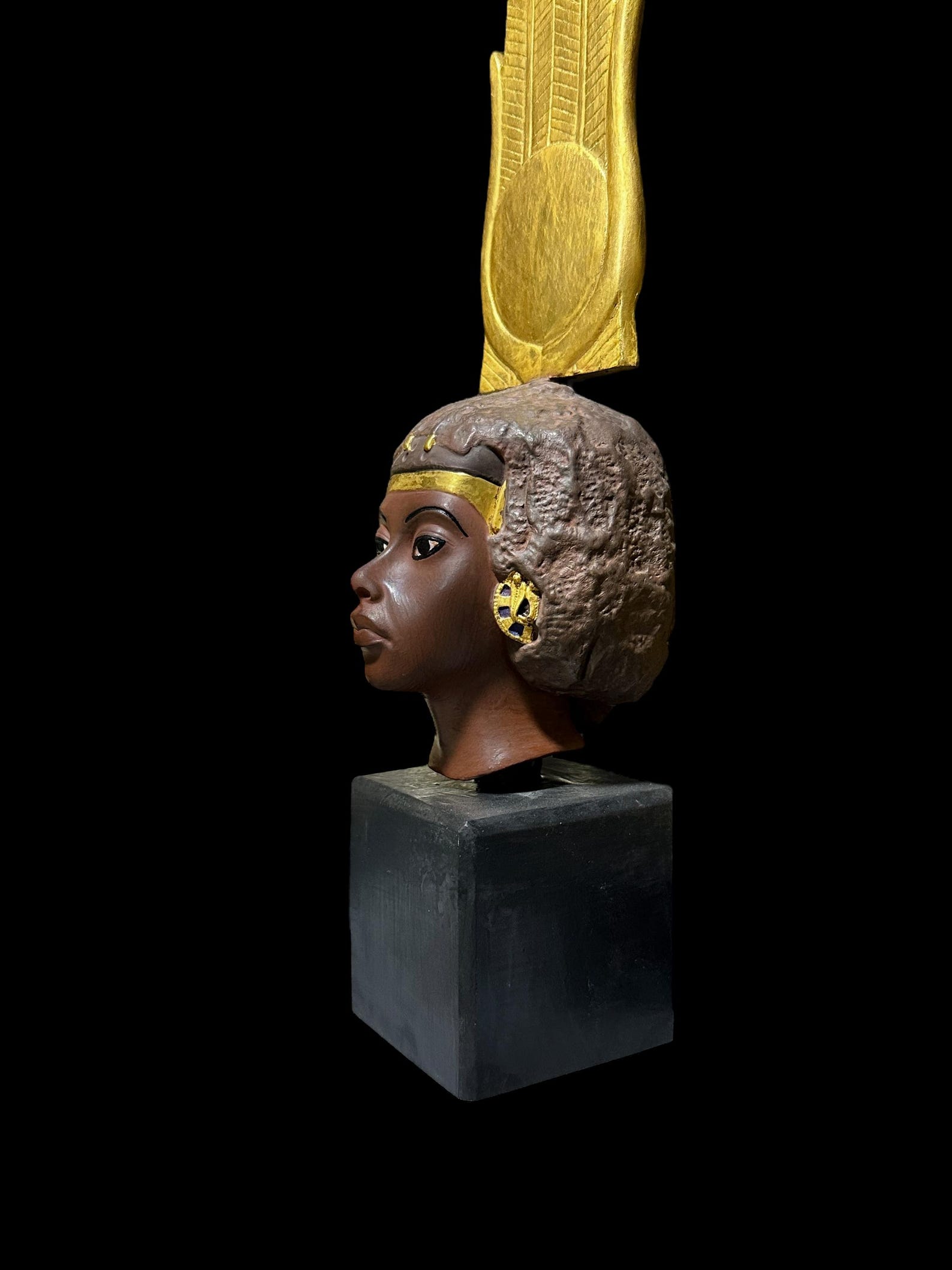 Hand-carved Queen Tiye Replica Statue, Egyptian Art - Etsy
