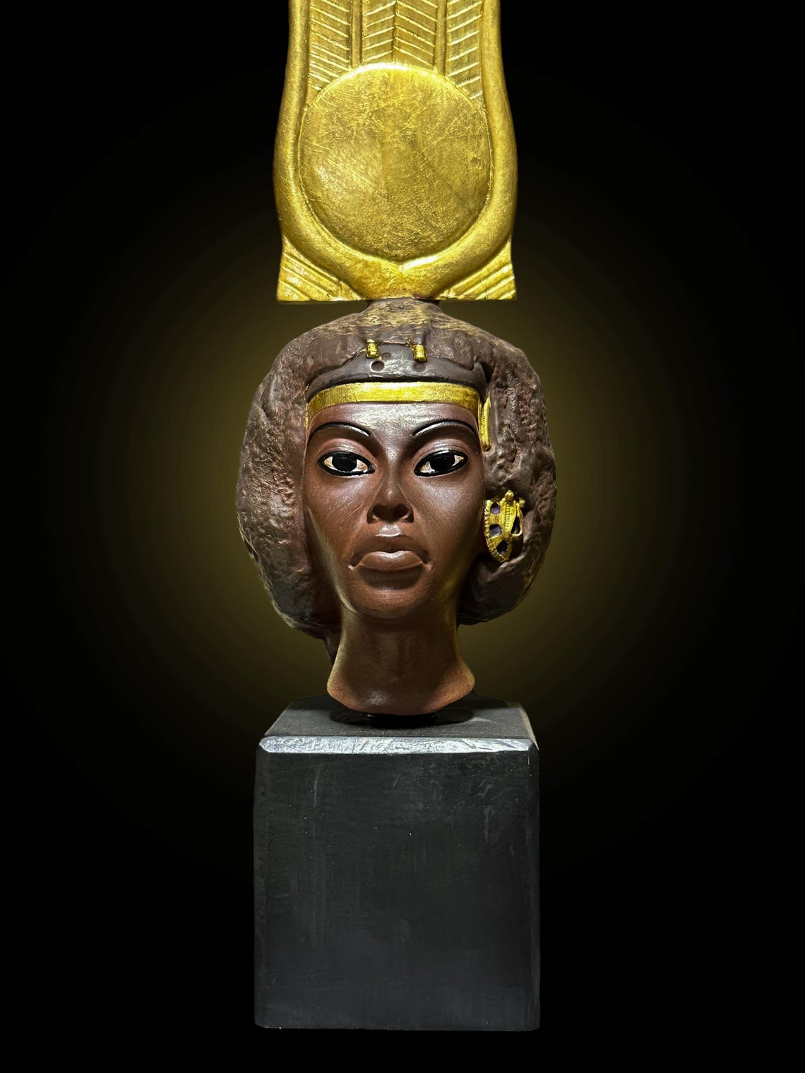 Hand-carved Queen Tiye Replica Statue, Egyptian Art - Etsy