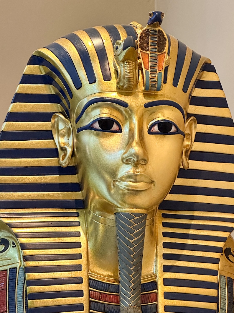 The Mask of King Tutankhamun Original Size. - Etsy