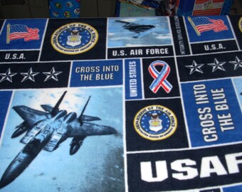 Air force blanket | Etsy