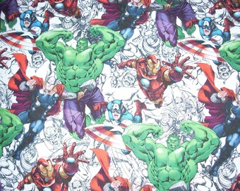 Avengers fabric | Etsy