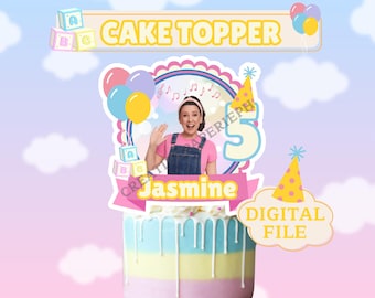 Ms Rachel Cake Topper Digital Download - Etsy