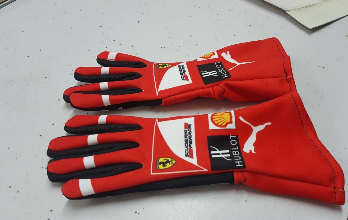 Personalized Kart RACING GLOVES F1 Racing Gloves - Etsy