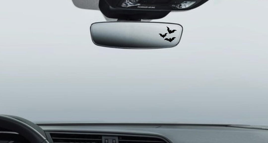 Bats Vinyl Decal: Flying Bat Sticker for Car Rearview, Mirror, Bumper ...