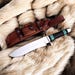 Viking War-tooth D2 Combat Bowie Knife , Best Personalized Handmade ...