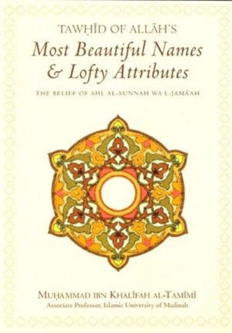Tawhid of Allah's Most Beautiful Names and Lofty Attributes - Etsy
