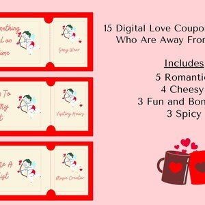 Downloadable and Printable Long Distance Couples Coupon Book - Etsy