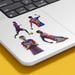 Lamine Yamal Stickers | Cartoon Soccer Vinyl Stickers | FC Barcelona ...