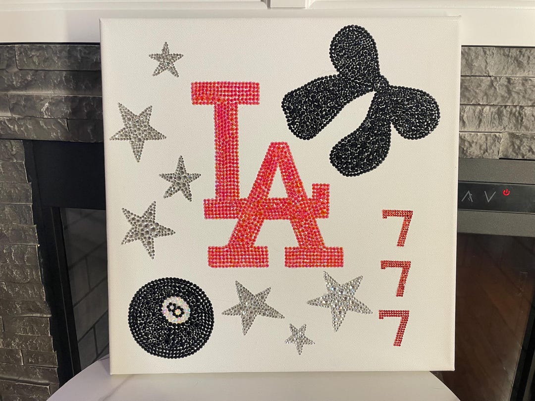 Bedazzled Los Angeles Collage Art Piece - Etsy