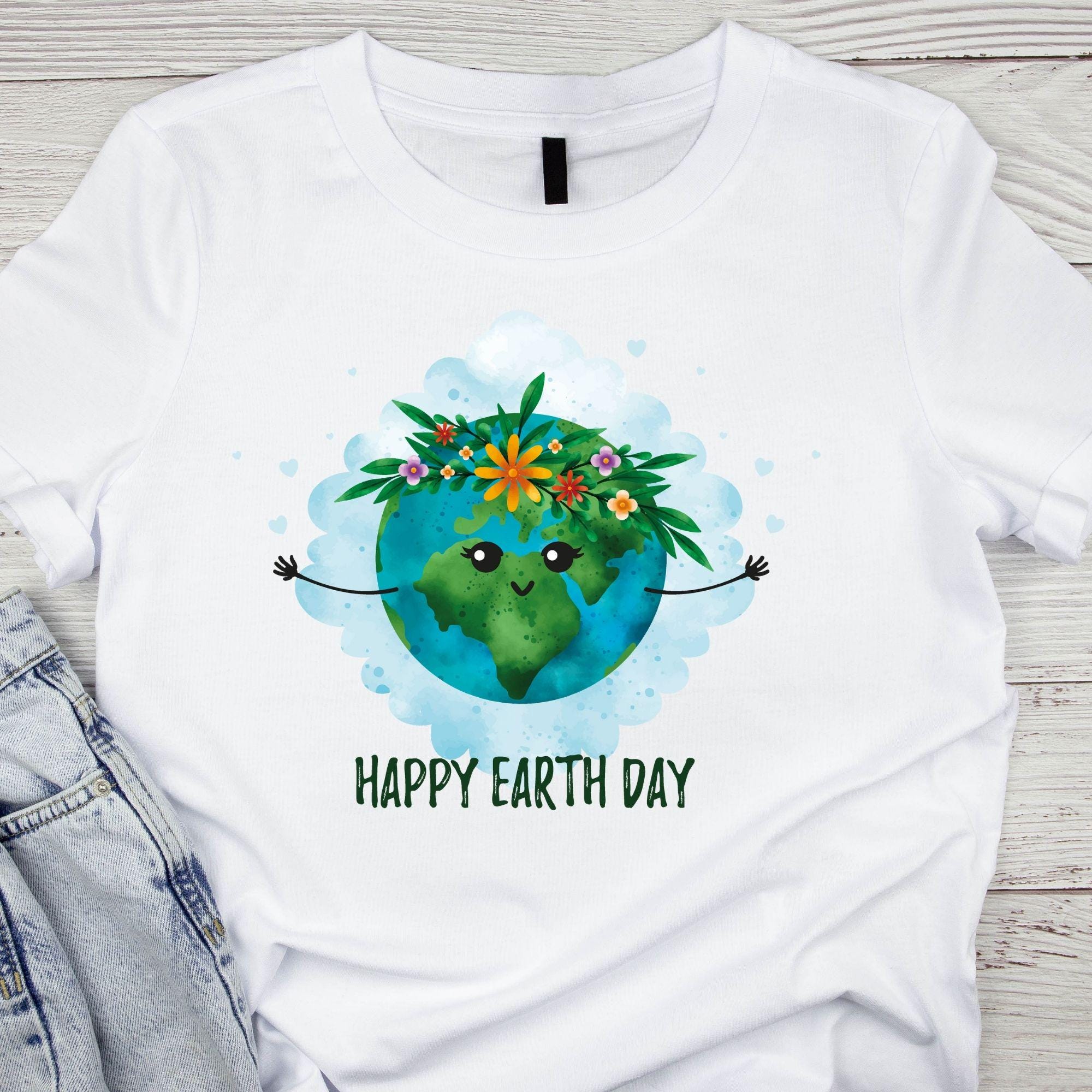Watercolor Earth Day Clipart, Environmental Awareness Images, Earth Day ...