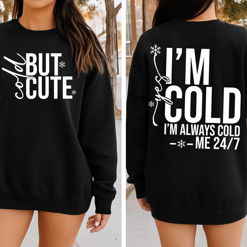 Im Cold Winter Png Svg, Cold but Cute Svg, Minimal Winter Quote Png ...