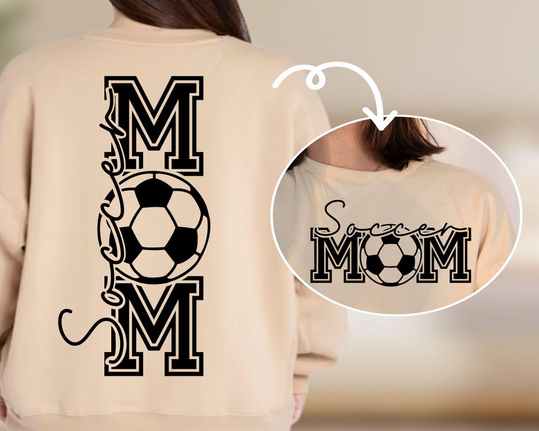 Soccer Mom SVG: Game Day Vibes, Football Cut Files (digital Download ...