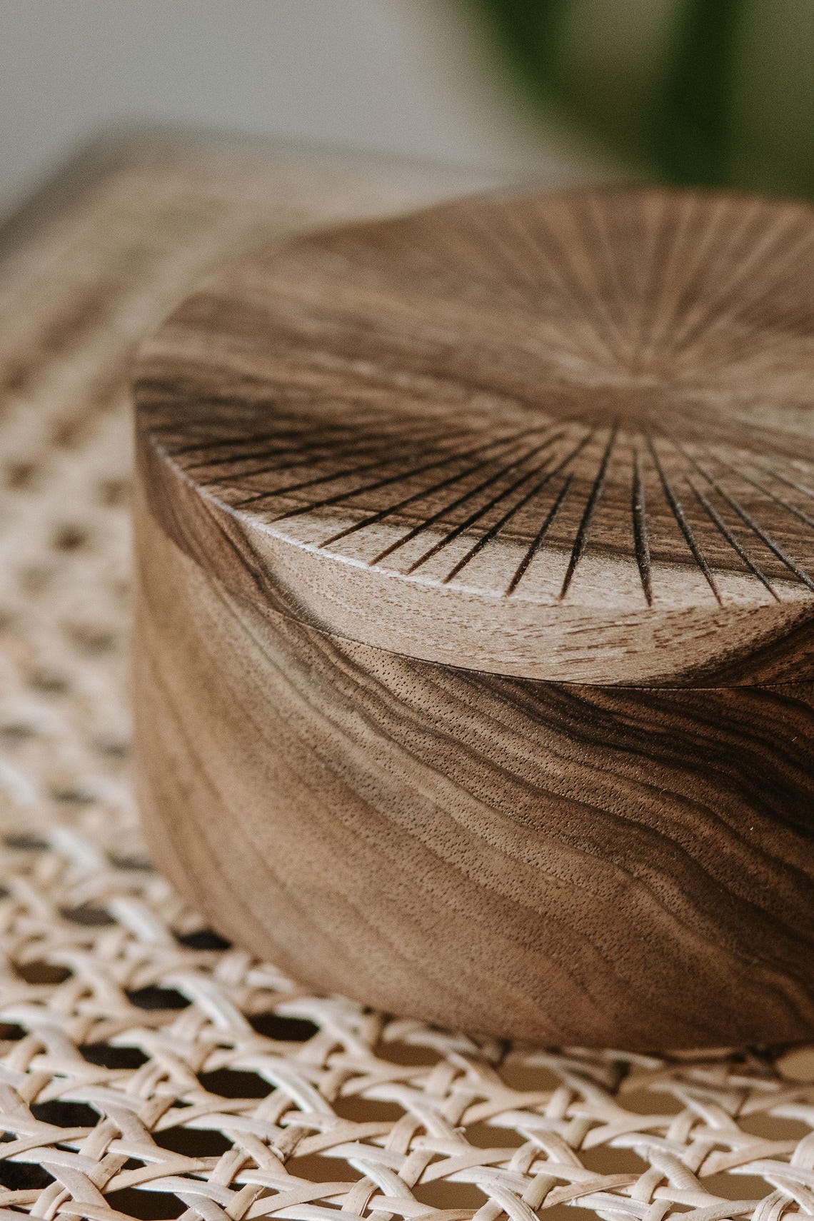 Wooden Turned Box Made of Walnut Wood. Can Be Used as a Jewelry Box. - Etsy