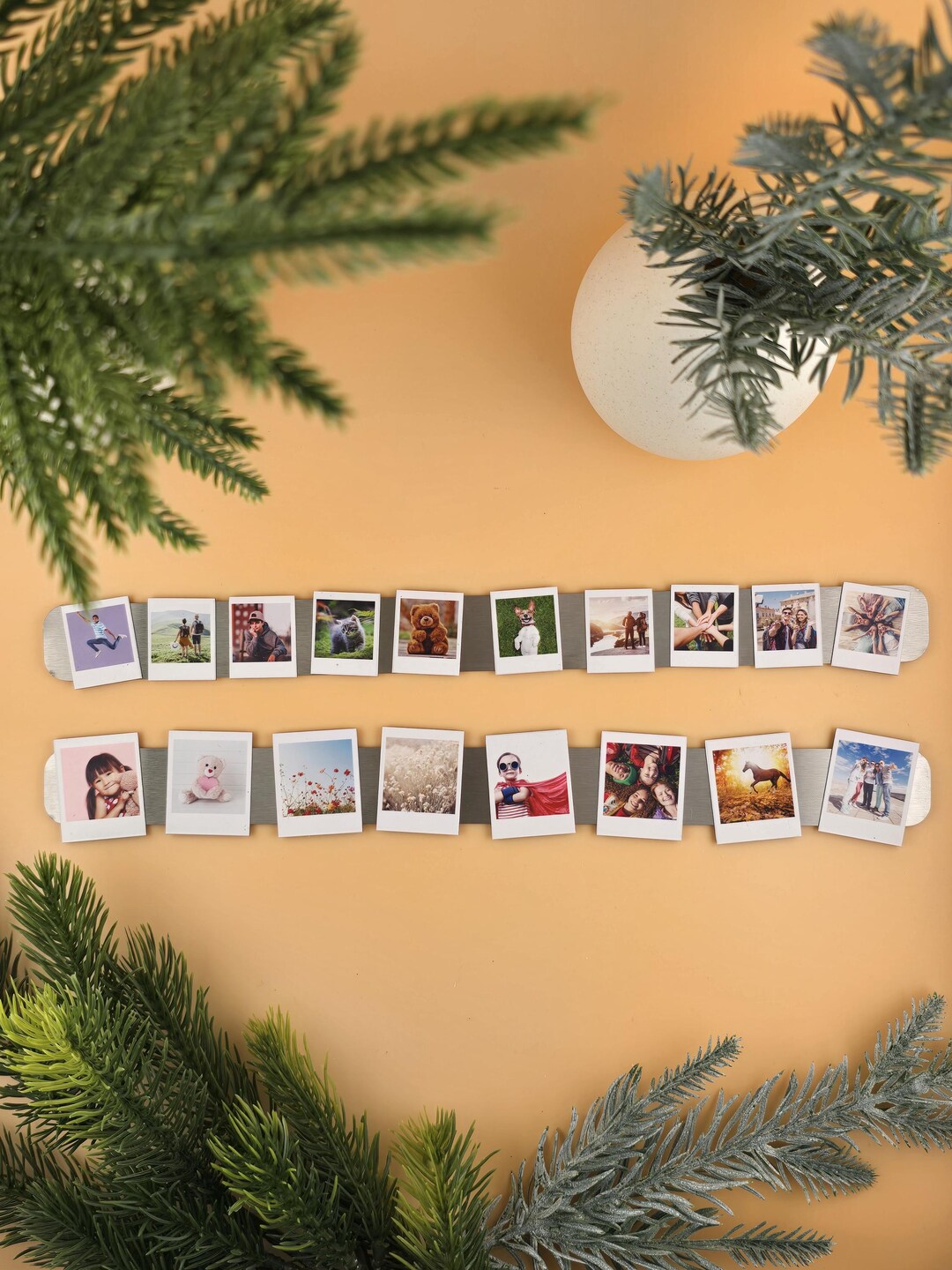 Mini Retro Custom Photo Magnets | Personalized Fridge Prints | Set of ...