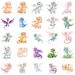Baby Dragon Clipart, Cute Watercolor Fantasy Dragons Png, Flying ...
