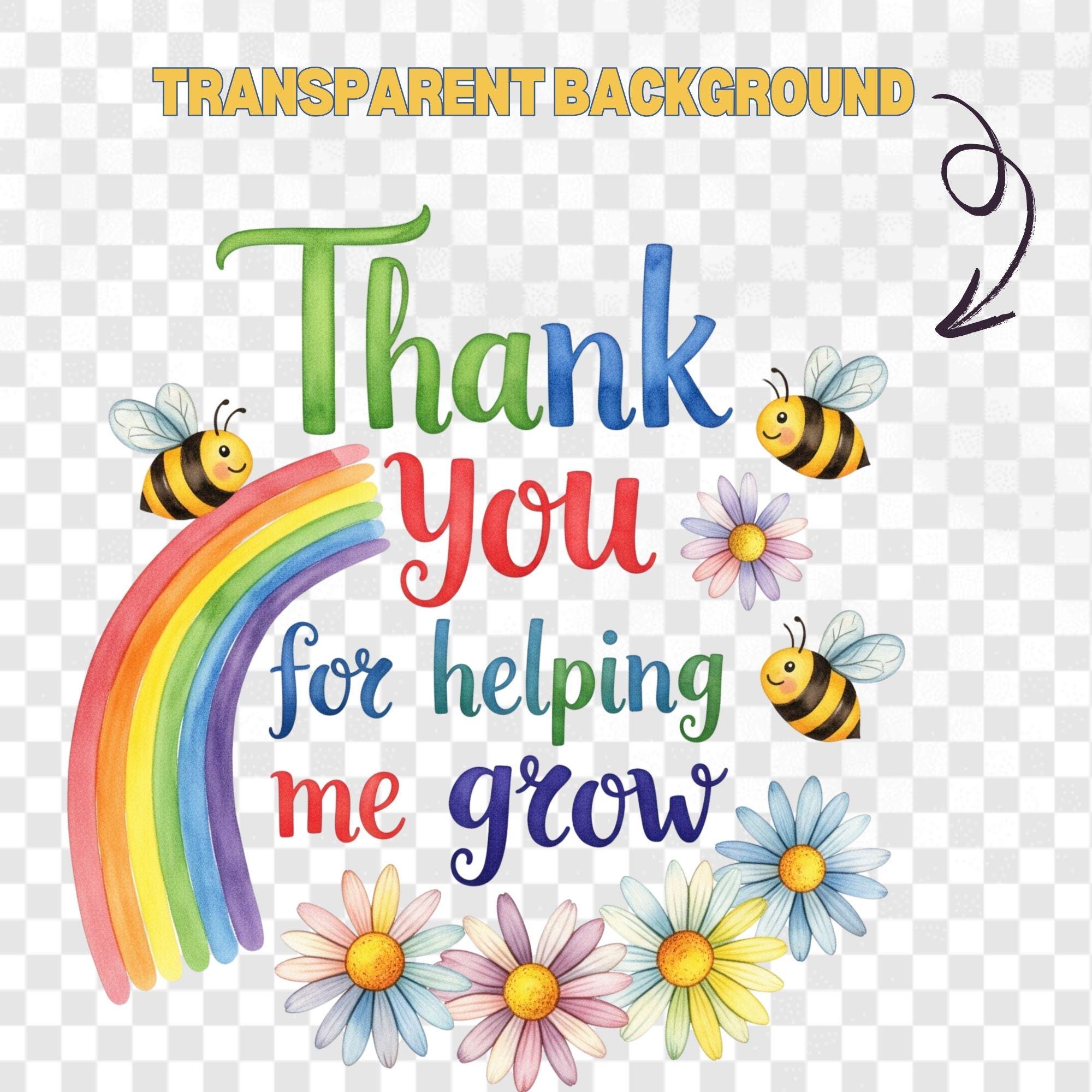 Teacher Appreciation Clipart Bundle, Watercolor Teacher Pngs ...