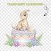 Dinosaur Birthday Clipart, Cute Dino Party Illustrations, Watercolor ...