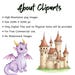 Baby Dragon Clipart, Cute Watercolor Fantasy Dragons Png, Flying ...