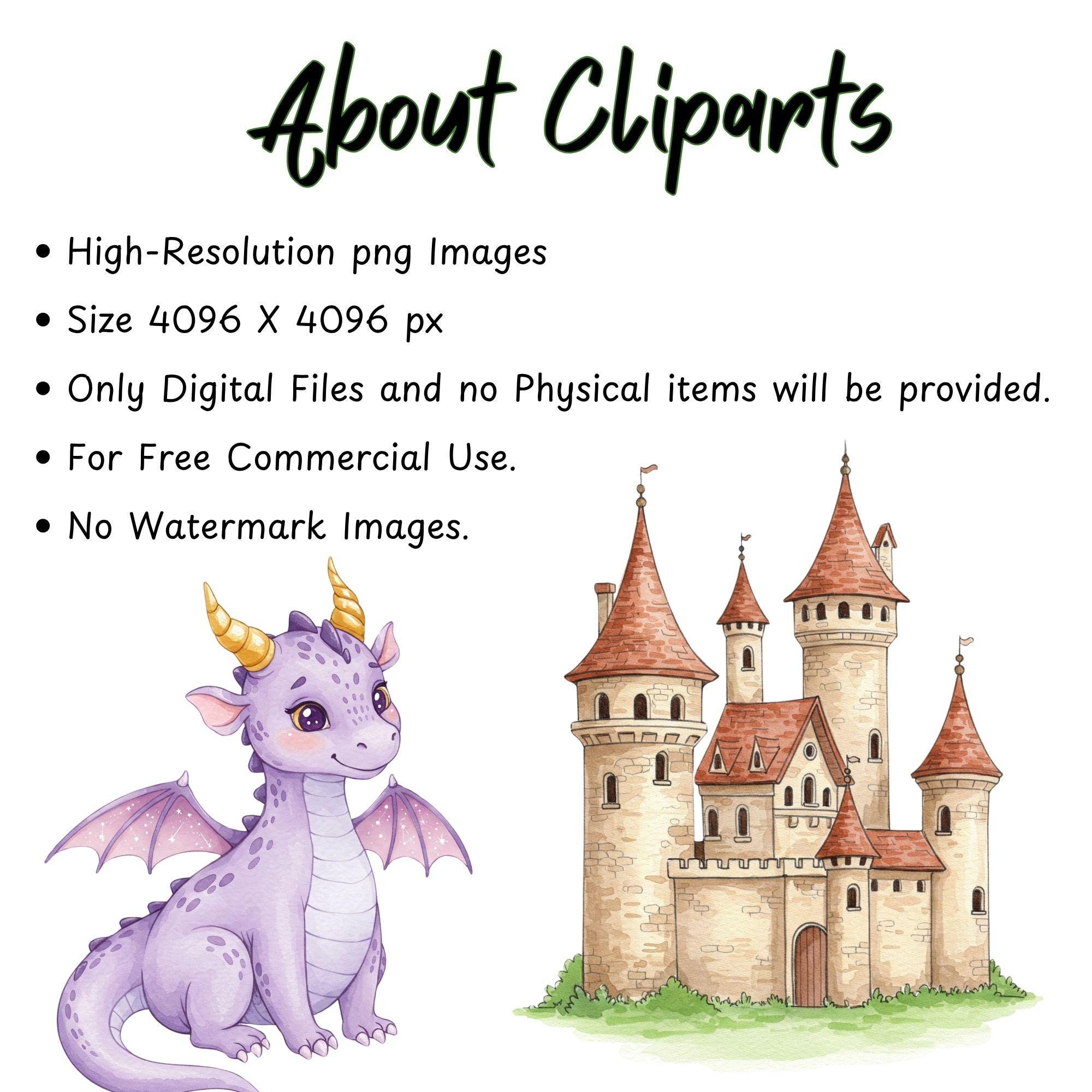 Baby Dragon Clipart, Cute Watercolor Fantasy Dragons Png, Flying ...