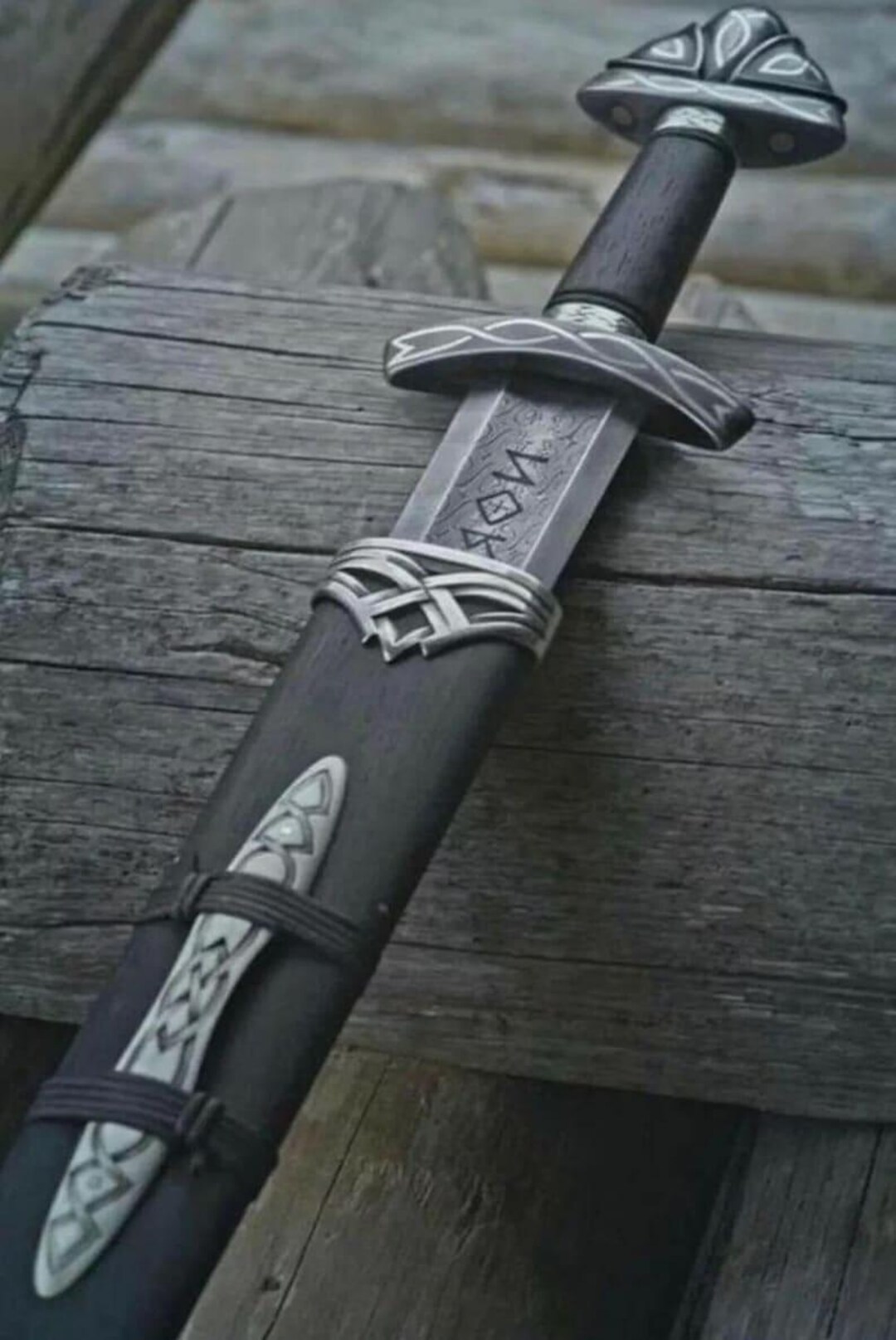 Handmade Celtic Authentic Viking Sword, Historical Replica Medieval ...