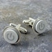 Power up Cuff Links, White Mac Power Buton, Recycled, Apple, Techie ...