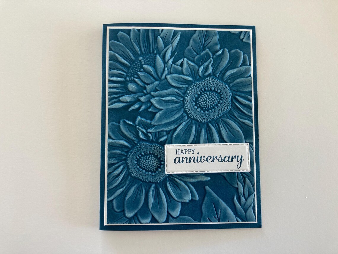 Anniversary Card. Greeting Card. Matching Envelope. Unique Card ...