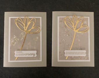 Anniversary Card. Greeting Card. Matching Envelope. Unique Card ...