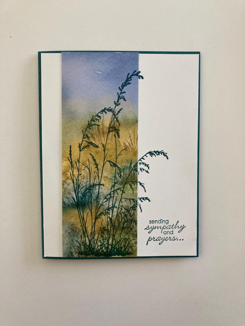 Sympathy Card. Grief Card. Unique Cards. Handmade Card. Greeting Cards ...