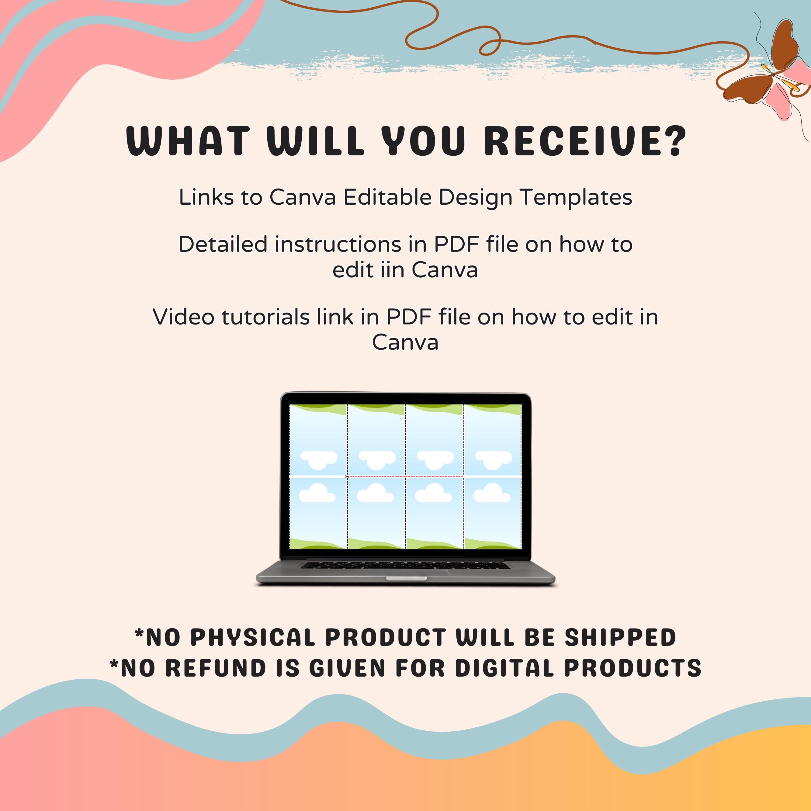 Booklet Canva Template, DIY Booklet, Fold Book Pattern, Kids Activity ...