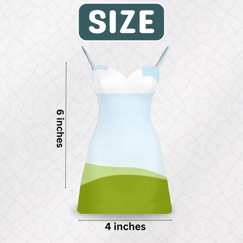 Graduation Editable Dress Template, All Over Sublimation Dress Mockup ...