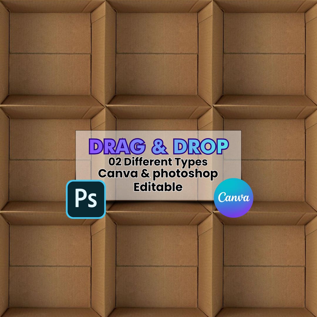 In the Cardboard Box Template, Inside the Box Template, Square ...