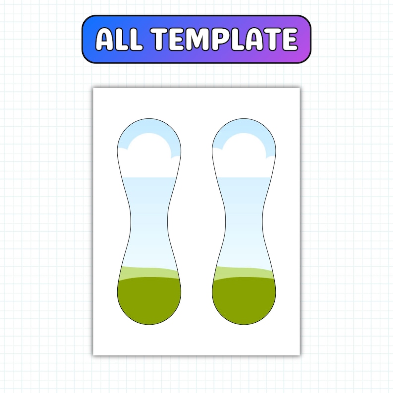 Tennis Ball Panel Template, Tennis Panel Template, Tennis Ball Template ...
