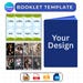 Booklet Canva Template, DIY Booklet, Fold Book Pattern, Kids Activity ...