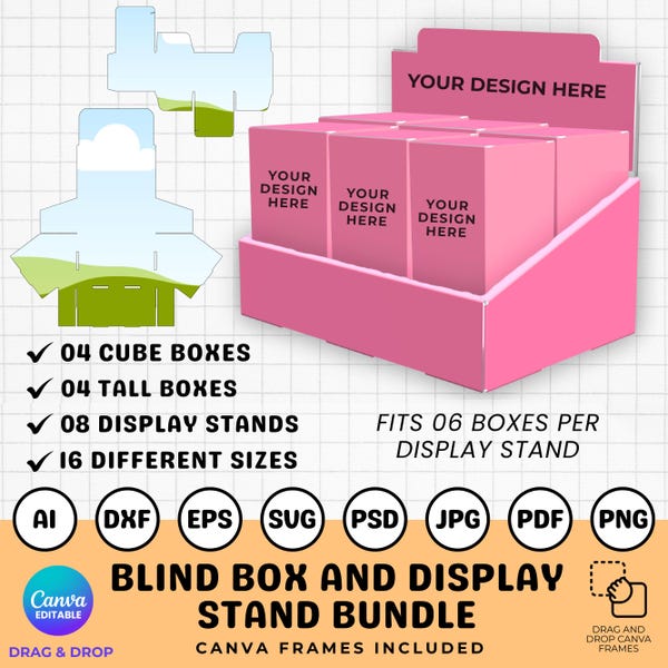 Blindbox Template - Etsy